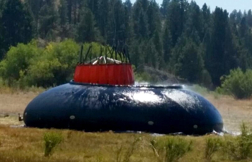 Self Supporting Water Tank 10,000 Gallons for Home Wildfire Protection