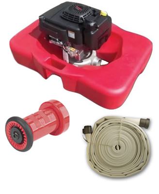 California Wildfires Fire Pump Cart and Hose Systems: Home Firefighting ...